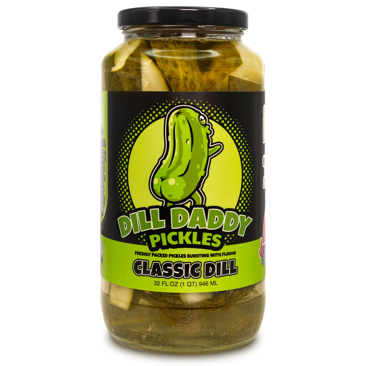 Classic Dill - Pickle Spears (32 oz) - Dill Daddy Pickles
