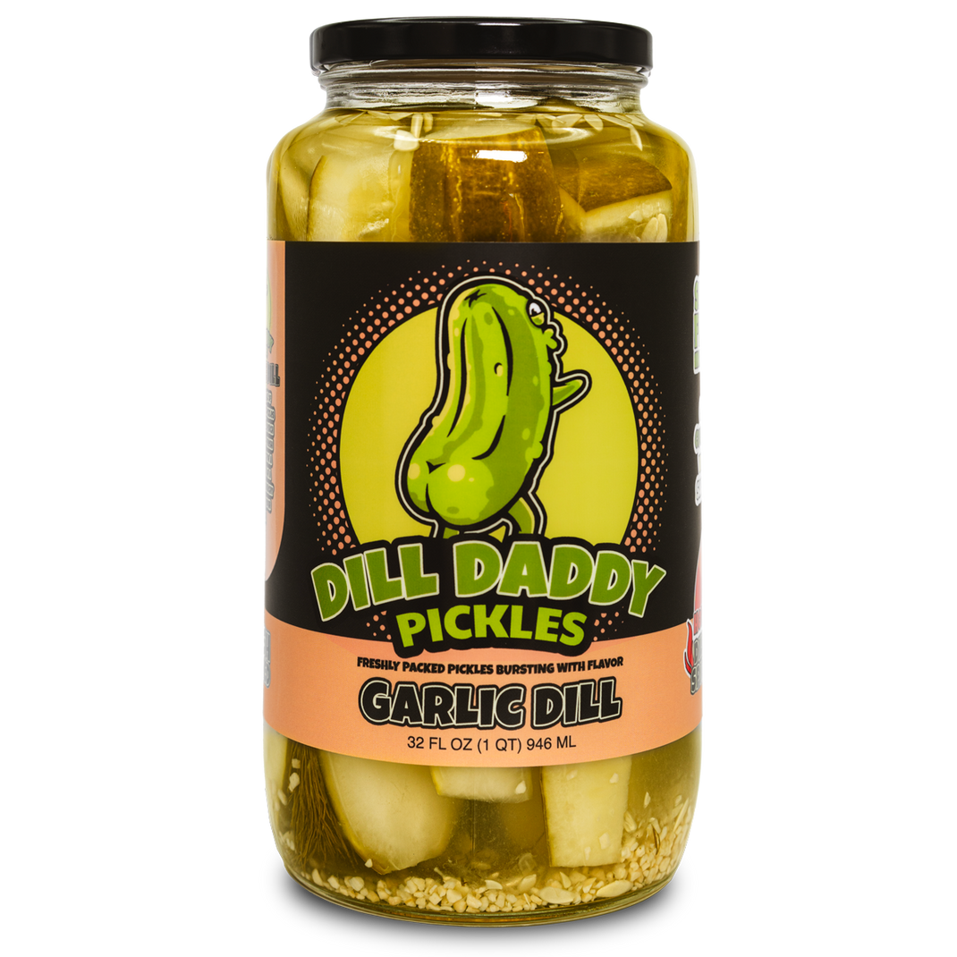 Freshly Packed Pickles, Bursting with Flavor - Dill Daddy Pickles