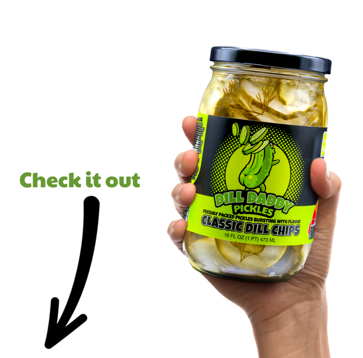 Freshly Packed Pickles, Bursting with Flavor - Dill Daddy Pickles